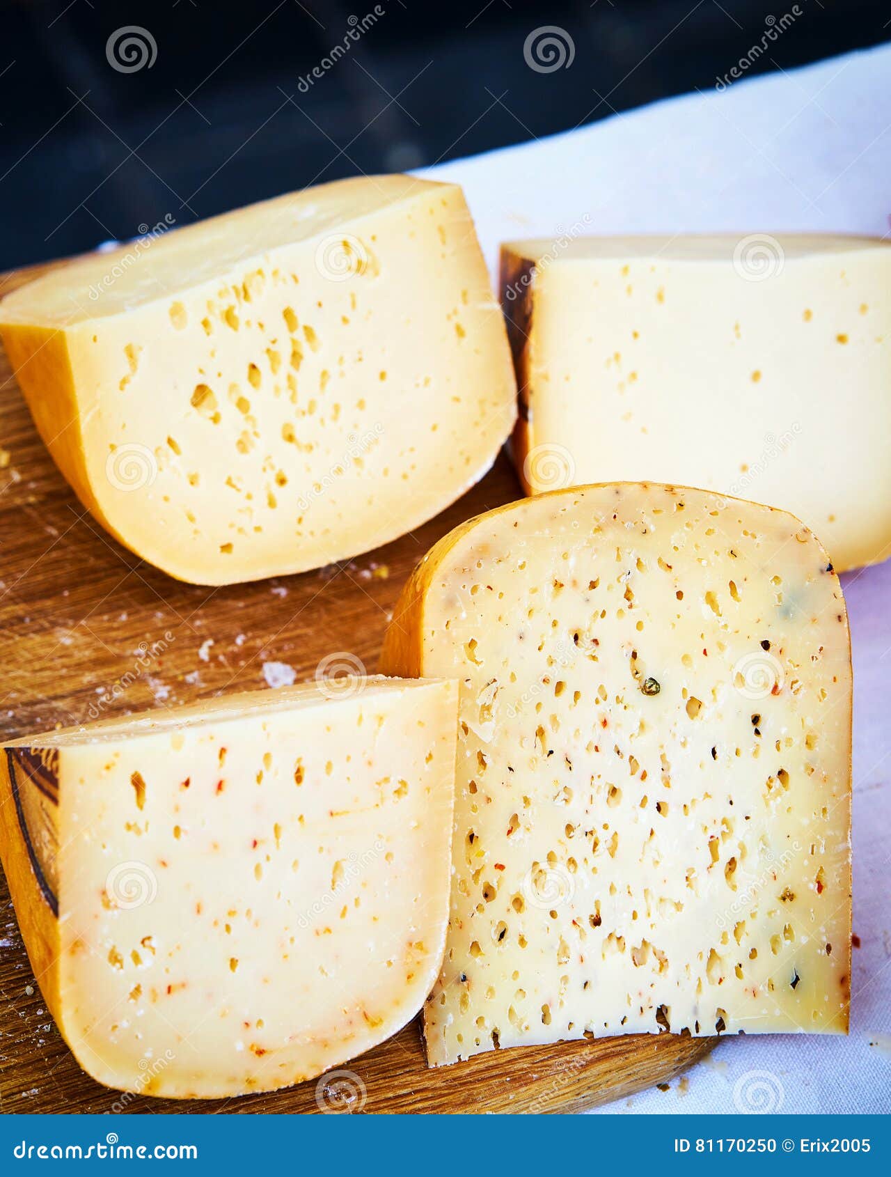 Slabs of Cheese stock photo. Image of natural, close - 81170250