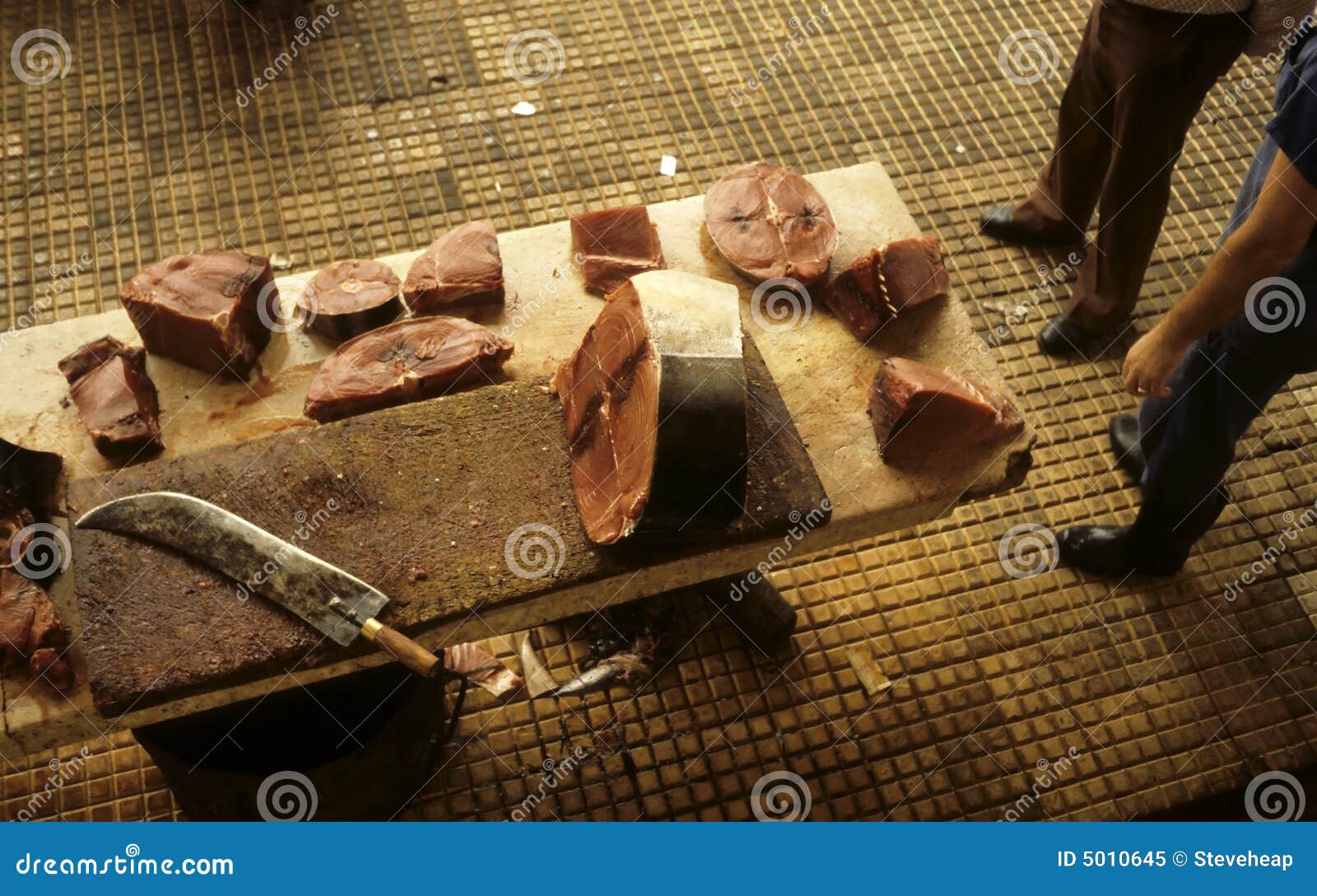 Slabs of Fish stock image. Image of fresh, sale, marine - 5010645