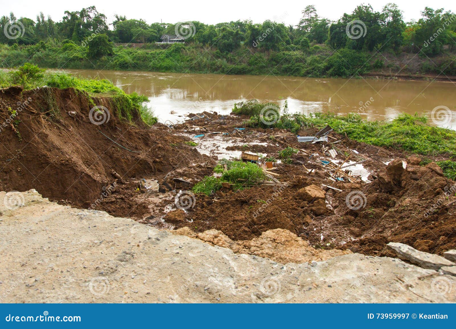 138 Landslide River Debris Stock Photos - Free & Royalty-Free Stock ...