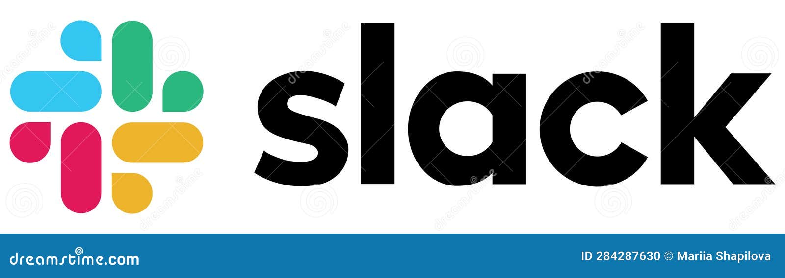 Slack technologies logo editorial image. Illustration of mobile - 284287630