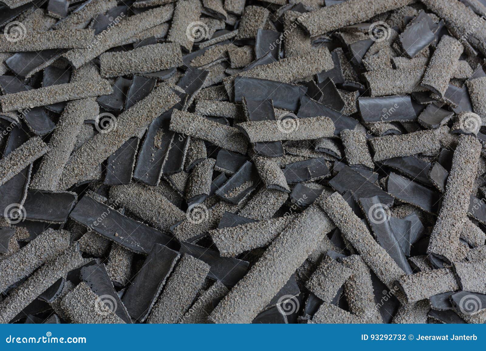 Flux after Welding from Submerge Arc Weld Process Stock Photo - Image ...