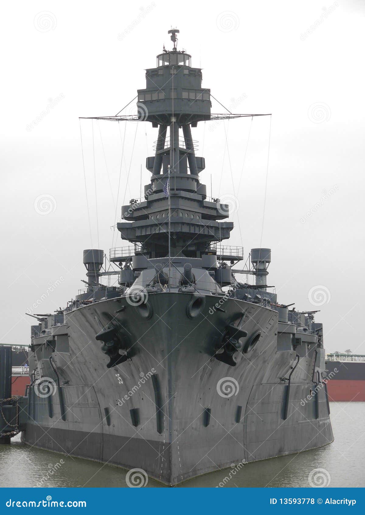 Slagschip Texas stock foto. Image of plaats, nazisme - 13593778