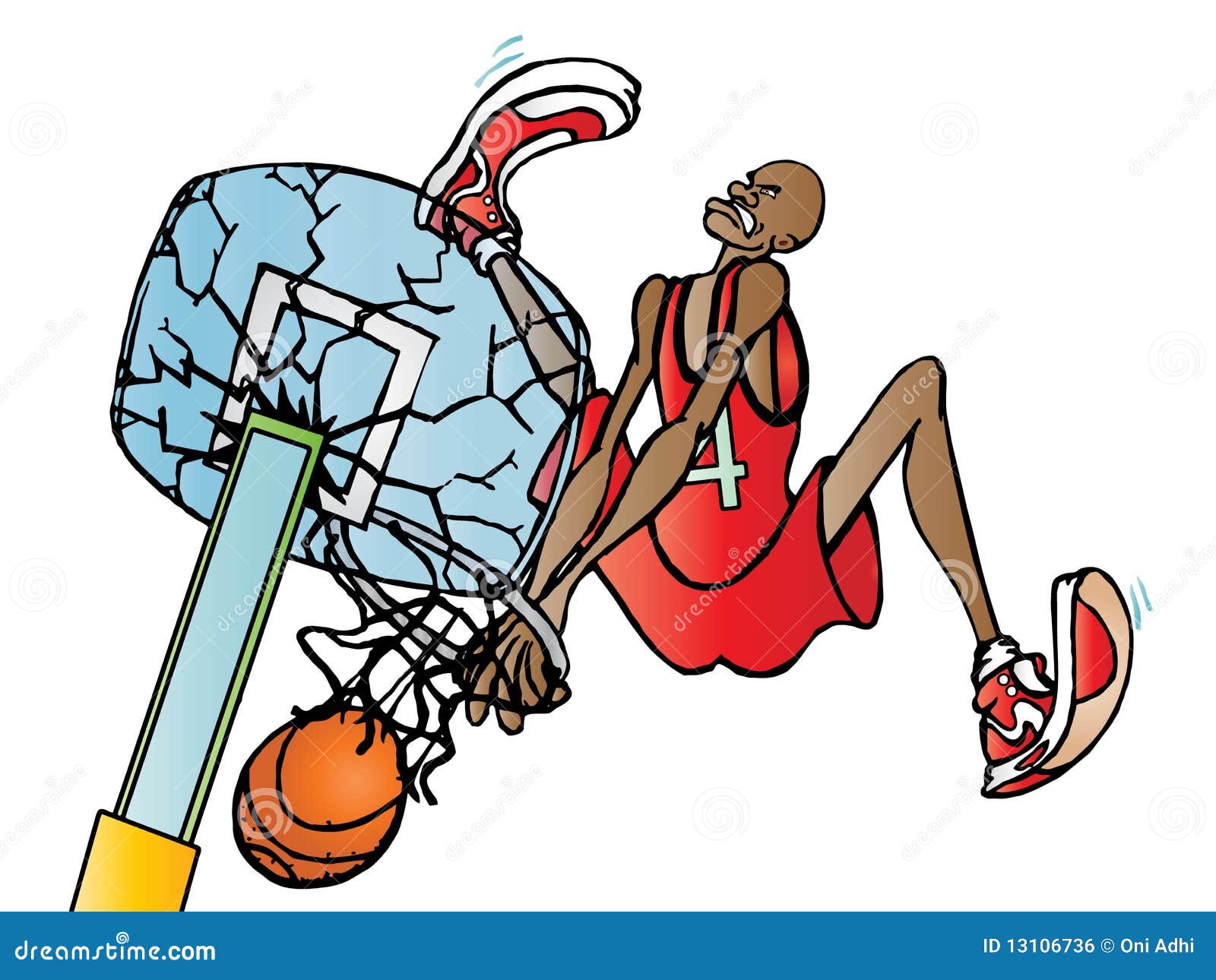 Slam Dunk Stock Photo | CartoonDealer.com #13106736