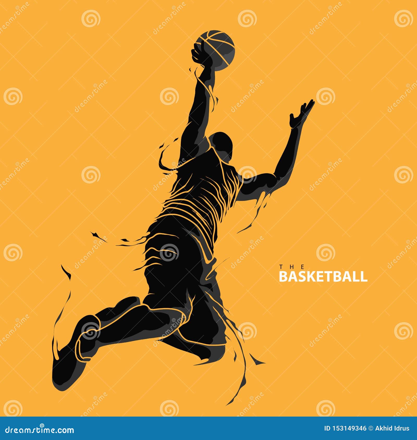 Basketball Shooting Silhouette