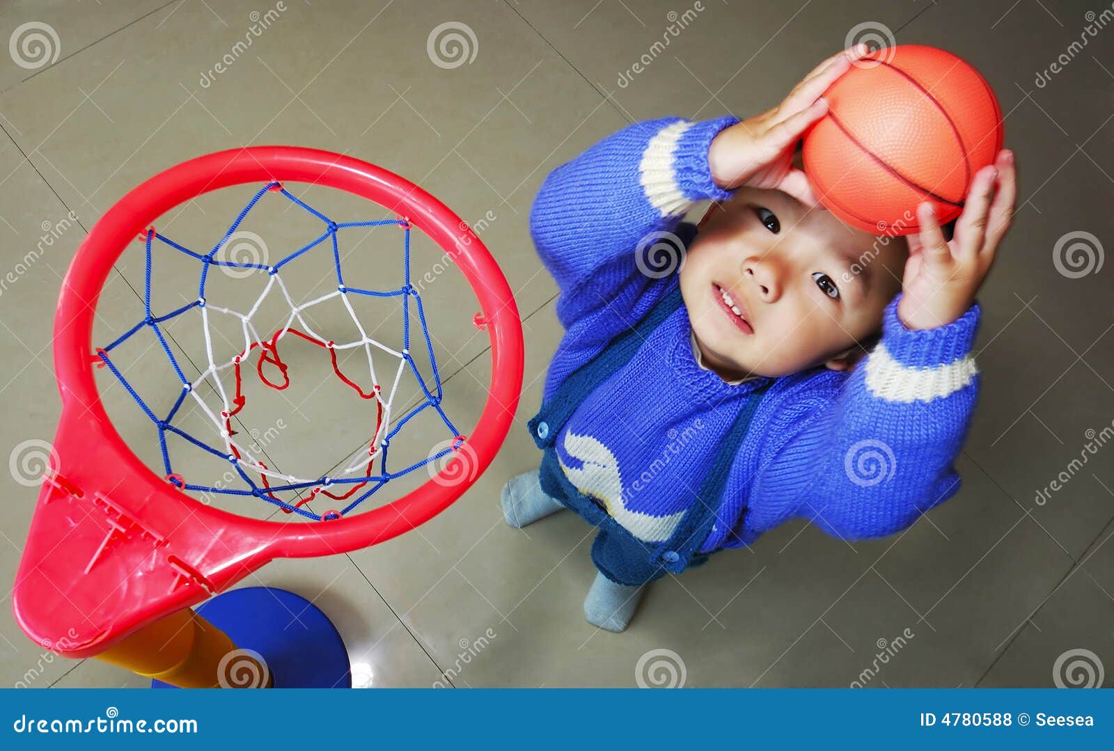Slam dunk stock photo. Image of children, basketball, strong - 4780588