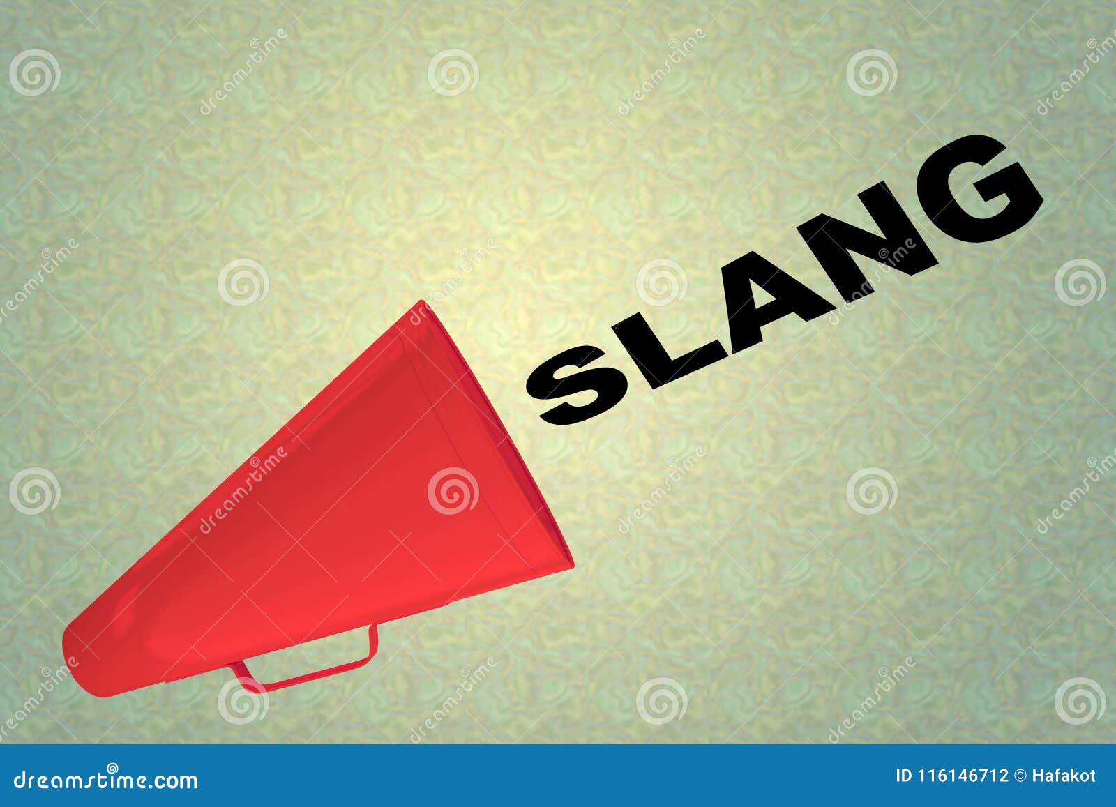 SLANG - Conversational Concept Stock Illustration - Illustration of ...