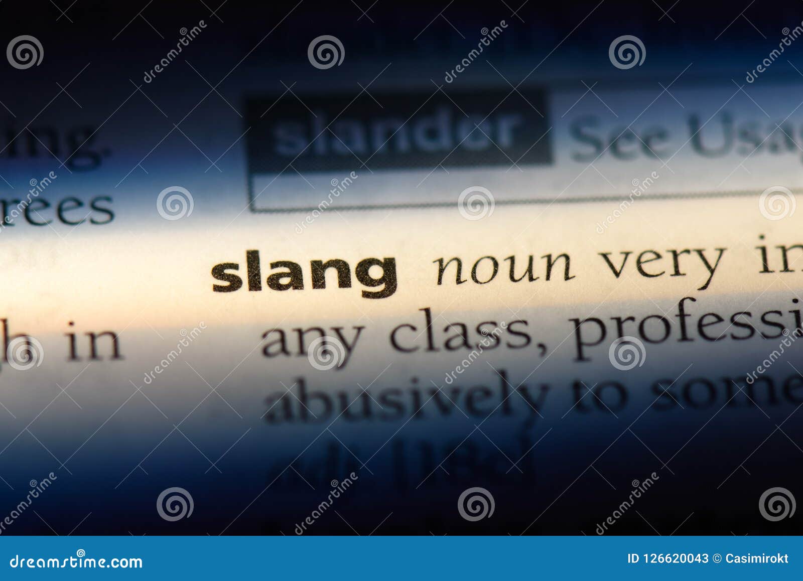 Slang stock image. Image of macro, dictionary, idea - 126620043