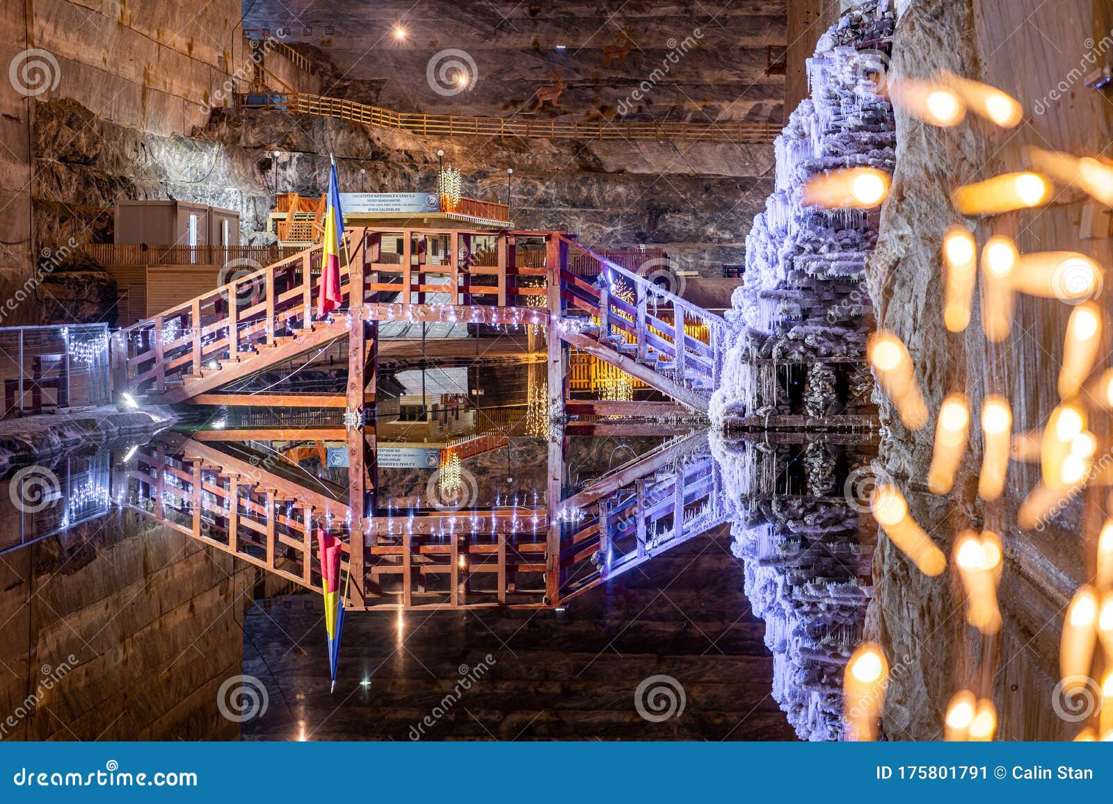 Slanic Prahova Salt Mine editorial photo. Image of salina - 175801791