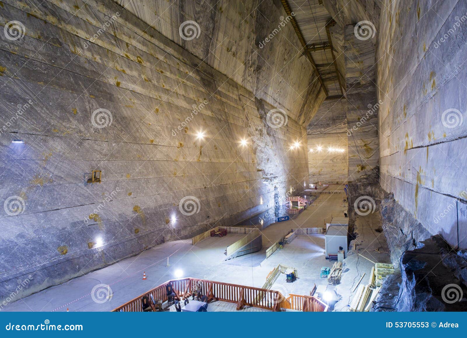 Slanic Prahova Salt Mine. Also Known Just As Slanic Mine, This Salt ...