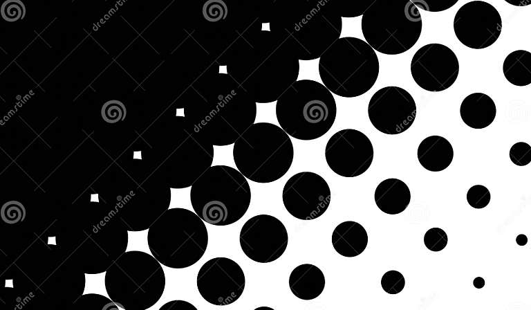 Slanted Haftone Gradient with Many Tiny Dots Stock Illustration ...