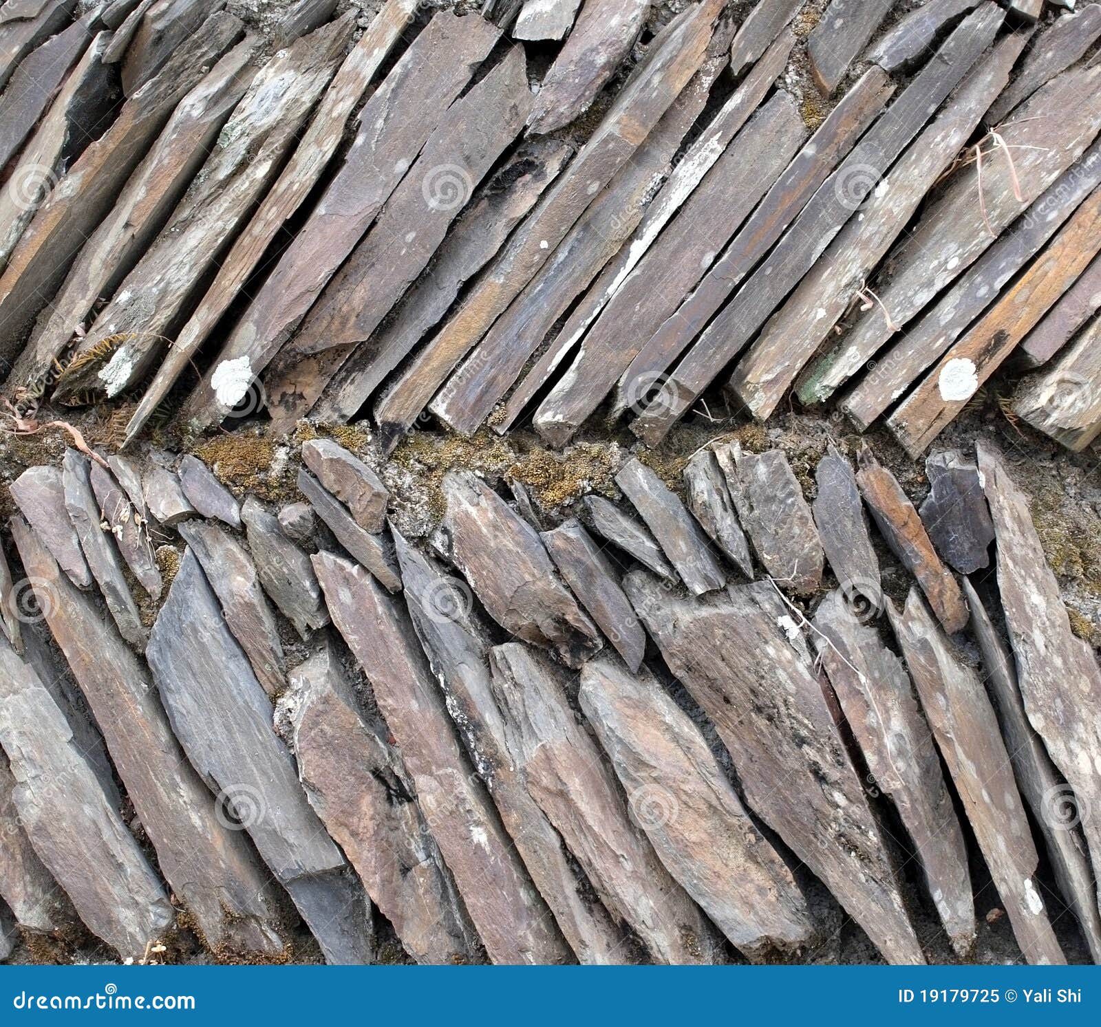 Slanted Stone Slabs stock image. Image of rough, wall - 19179725