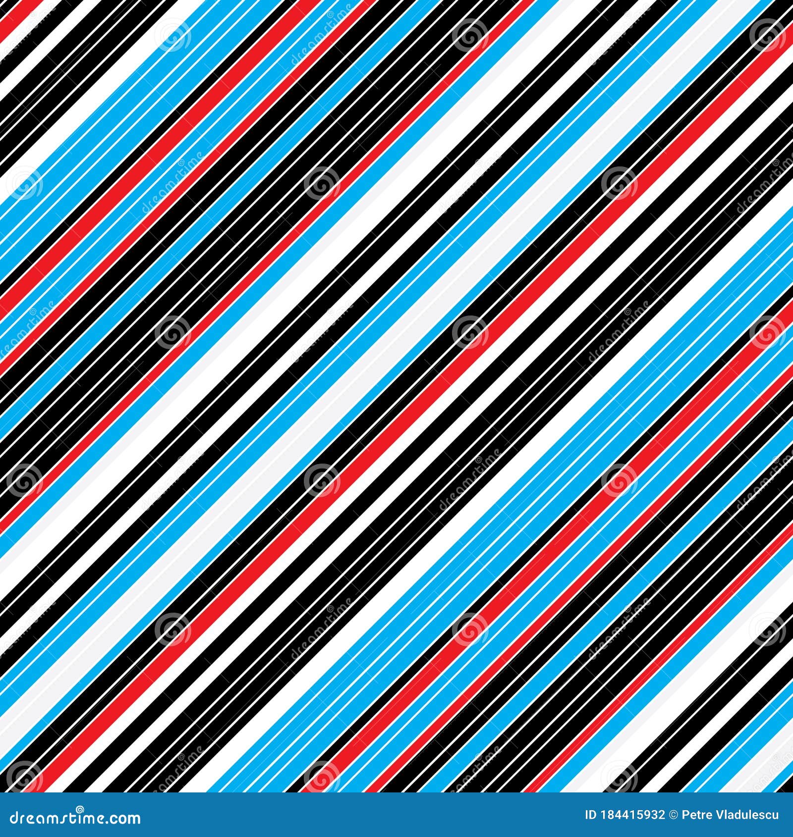 Slanting Color Stripes Pattern Vector and Contour, Modern Stylish Image ...