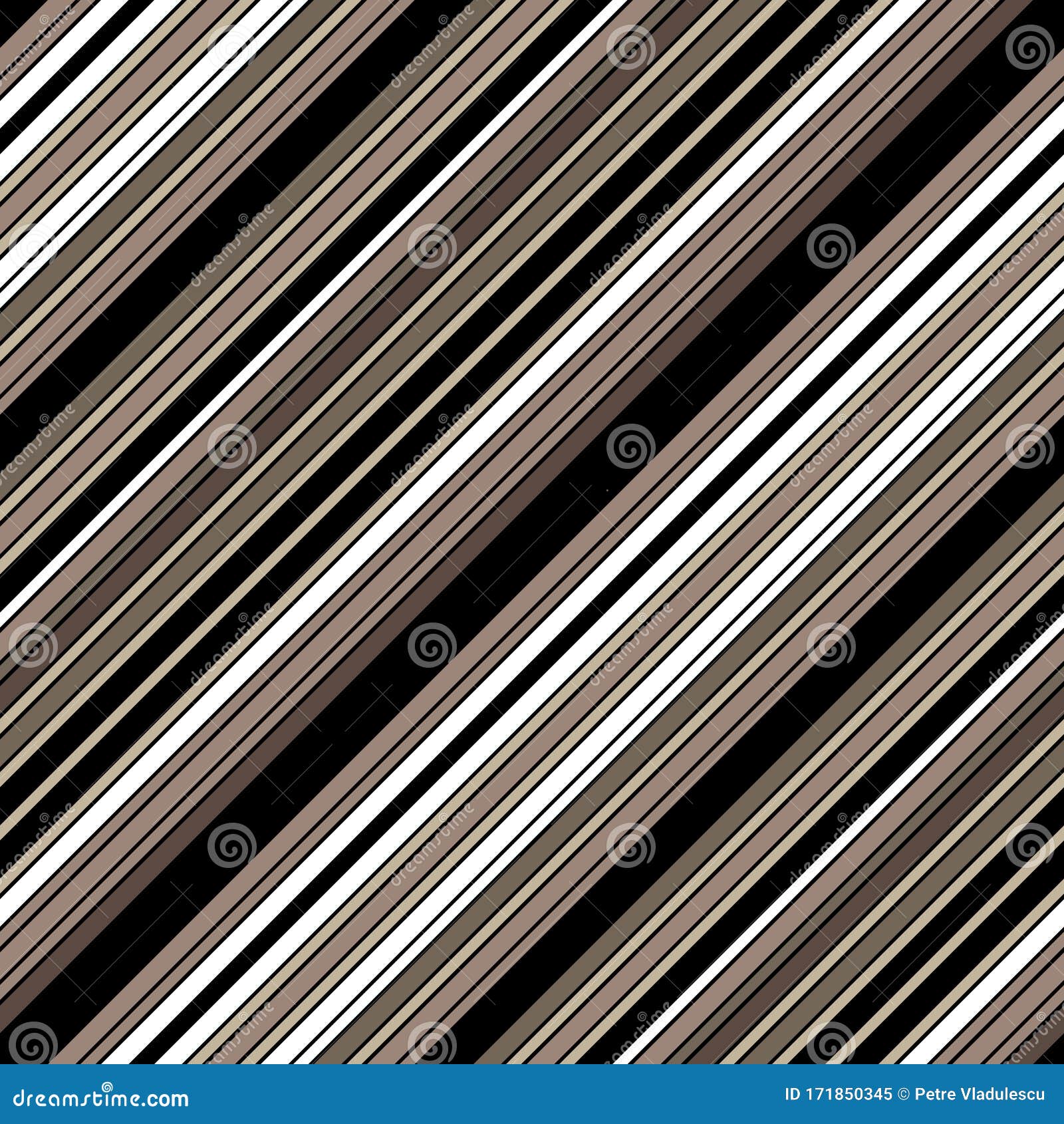Slanting Color Stripes Pattern Vector with Outline, Modern Stylish ...