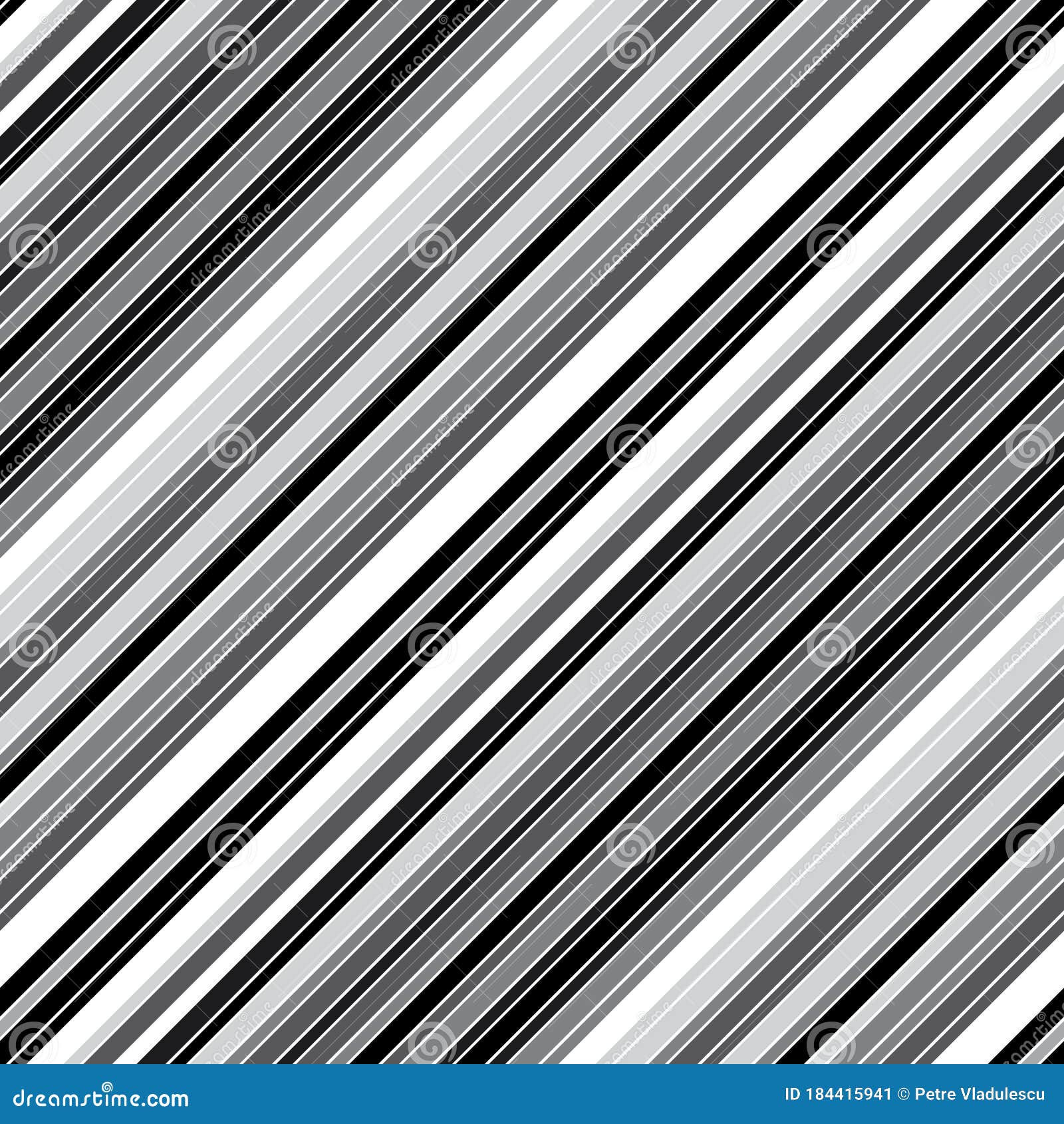 Slanting Gray Stripes Pattern Vector with Contour, Modern Stylish Image ...