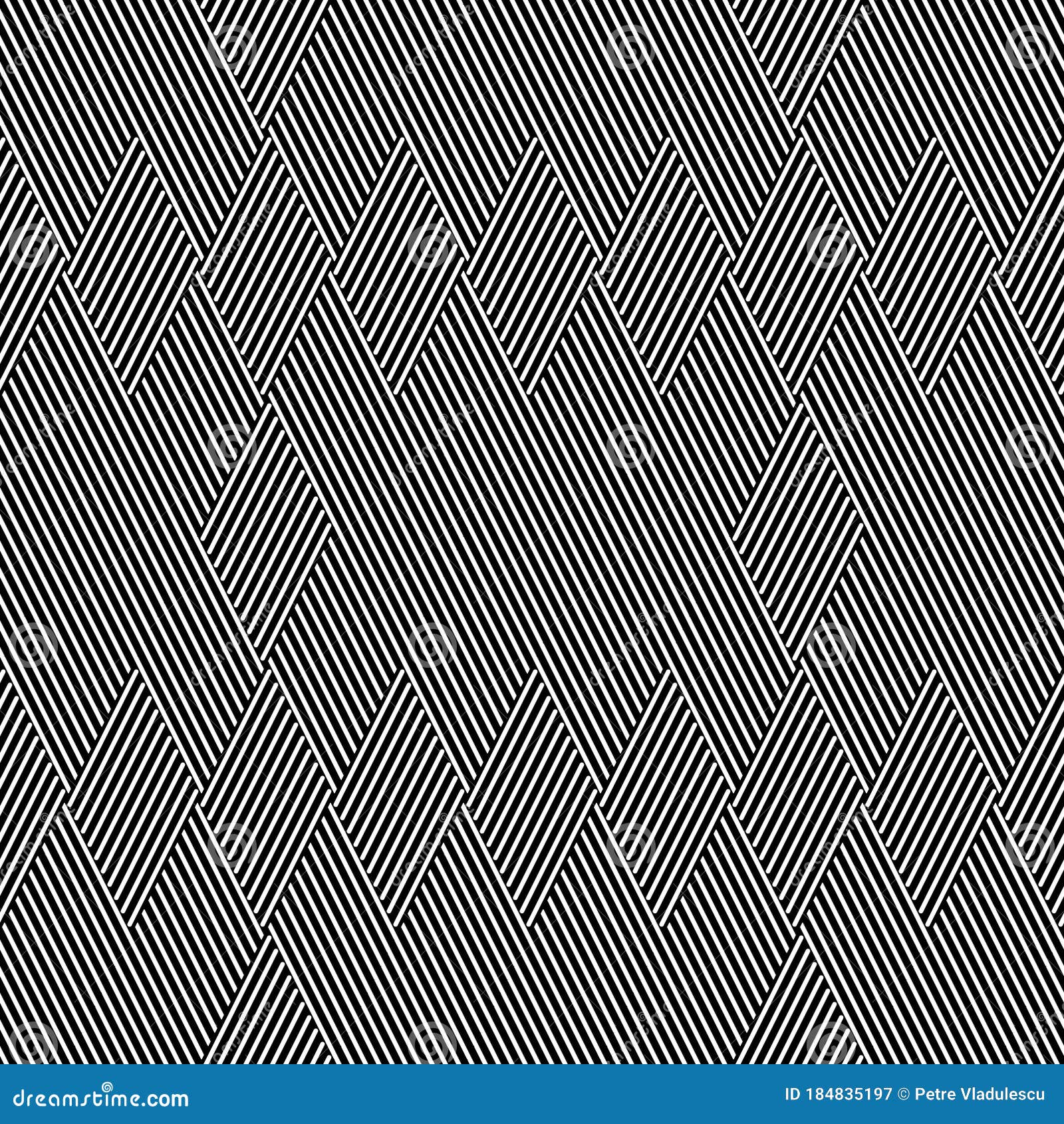 Slanting Pattern with Black Lines, Modern Stylish Image. Stock Vector ...