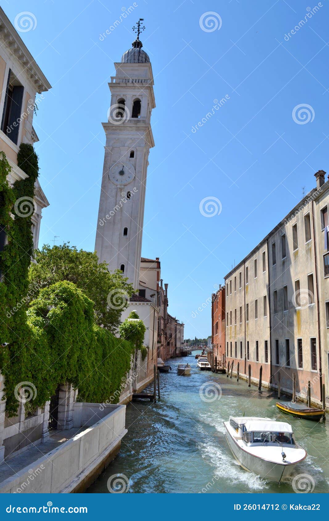 Slanting tower stock photo. Image of slanting, waterway - 26014712