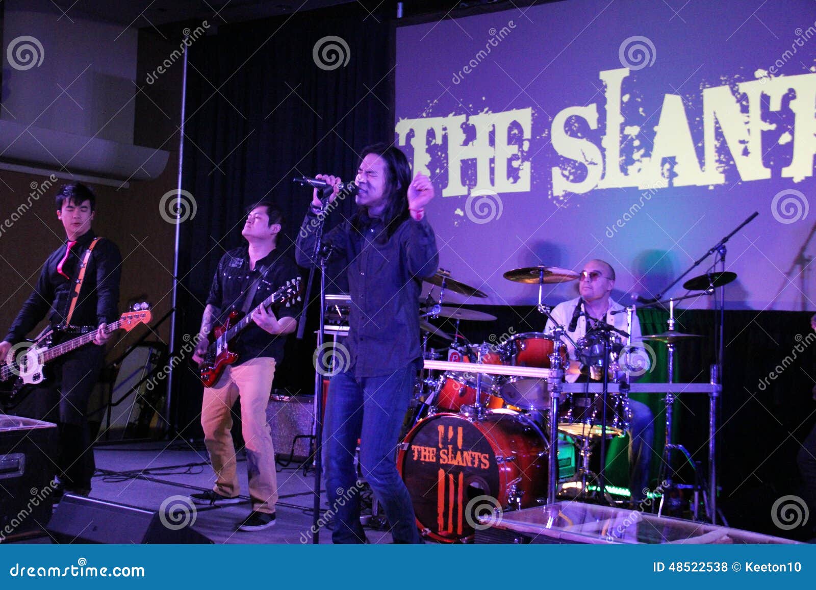 The Slants editorial stock photo. Image of double, entertainment - 48522538