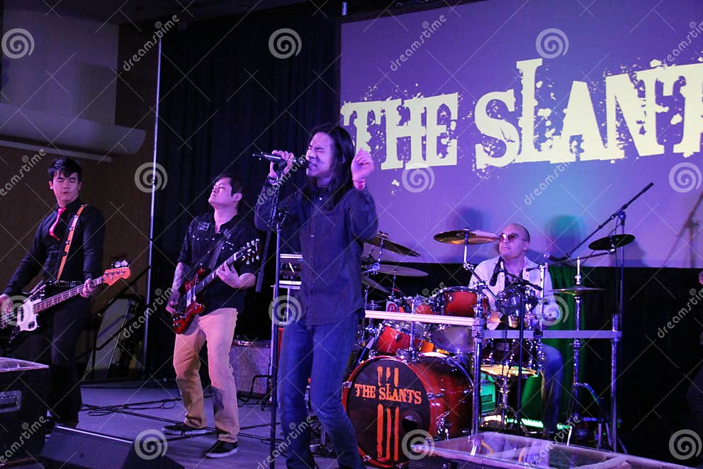 The Slants editorial stock photo. Image of double, entertainment - 48522538