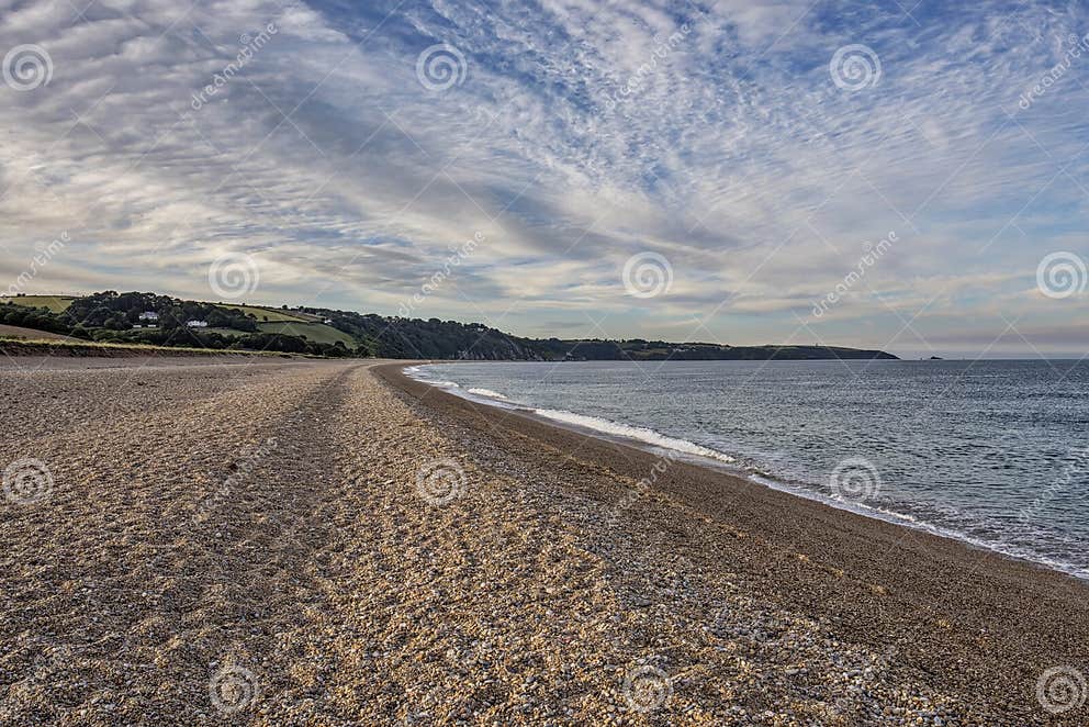 Slapton Sands Beach in Devon in England Stock Photo - Image of slapton ...