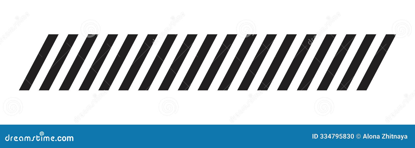 Slash Line Border, Diagonal Lines. Divider Strip Tilt Strip Geometric ...