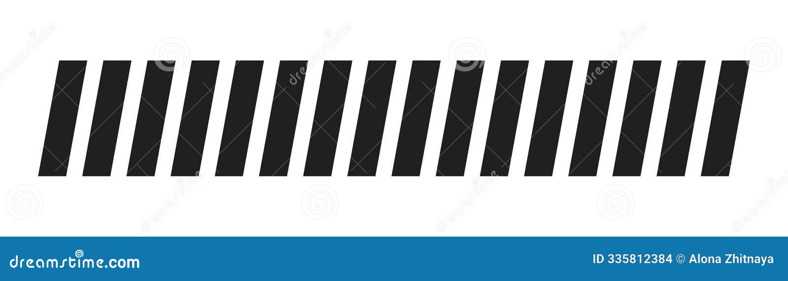 Slash Line Border, Diagonal Lines. Divider Strip Tilt Strip Geometric ...