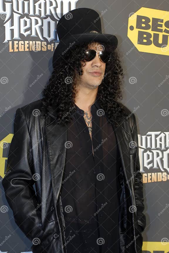 Slash on the red carpet editorial photo. Image of guitarist - 9088886