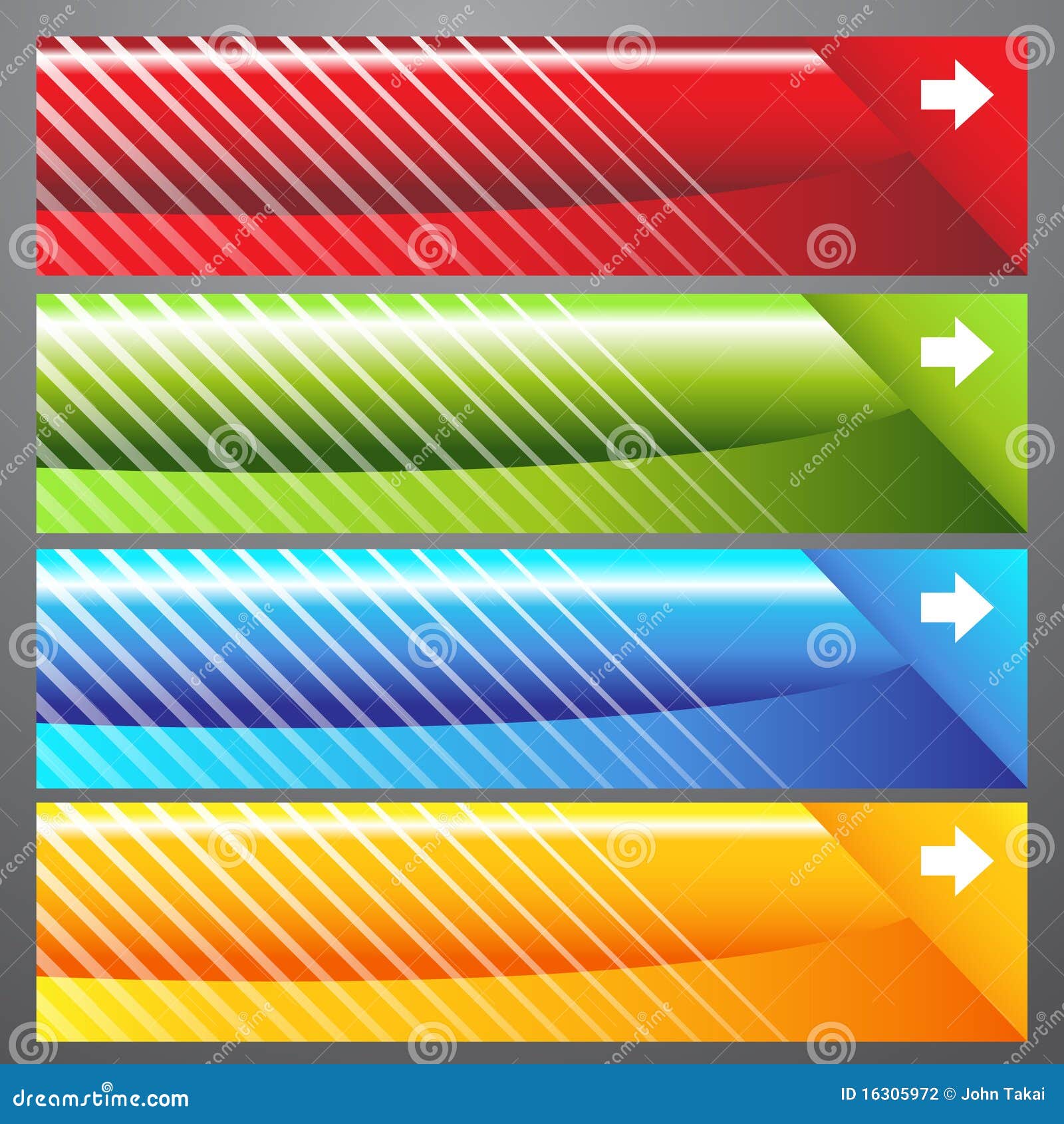 Slash Web Banners stock vector. Illustration of banner - 16305972