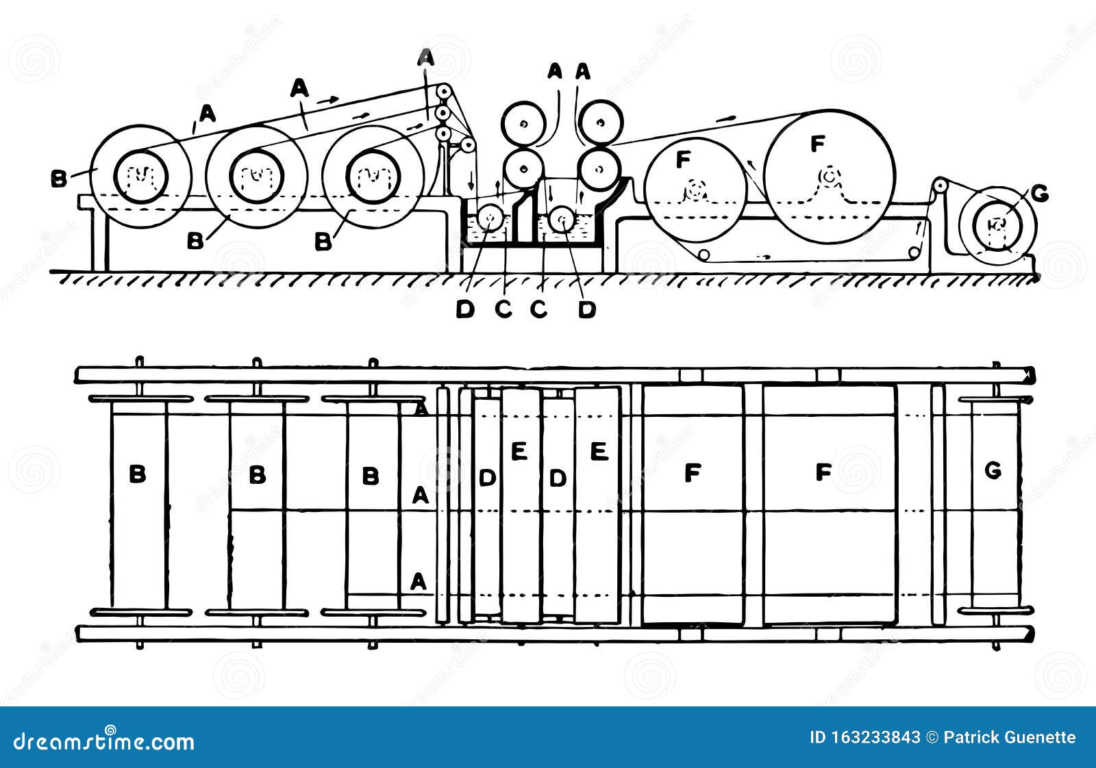 Slasher Vintage Illustration Stock Vector - Illustration of engraving ...