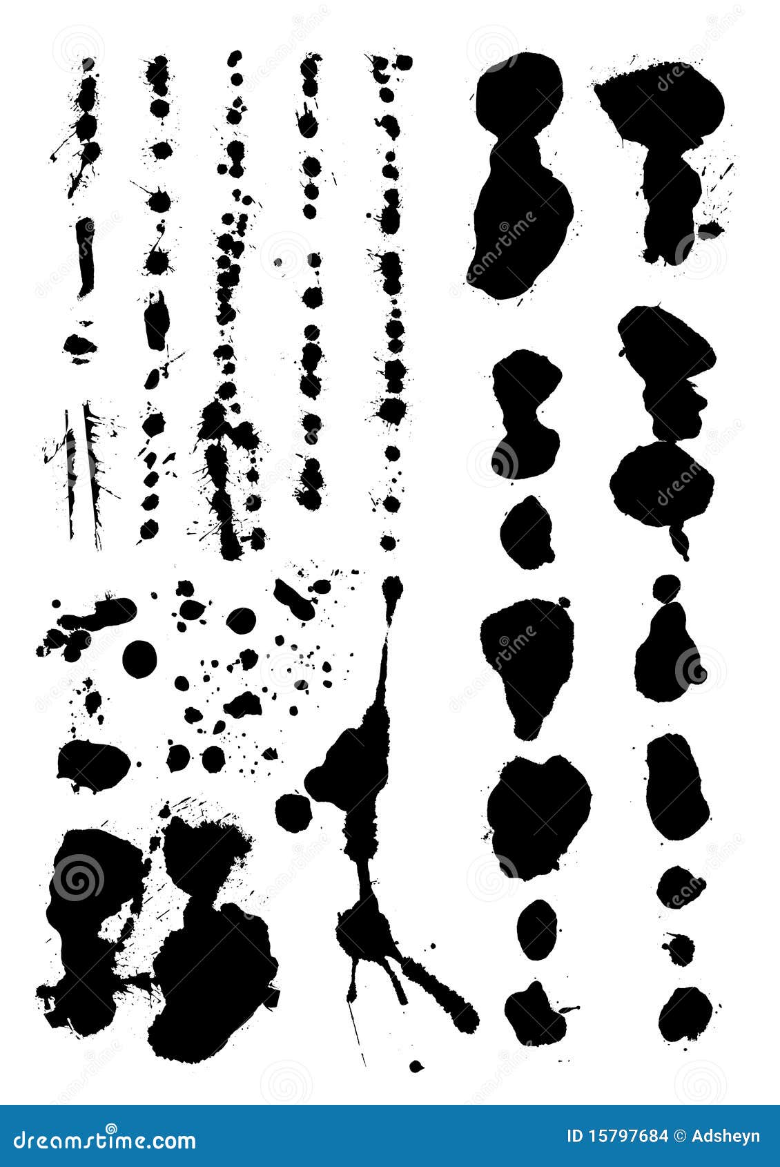 Slashes stock vector. Illustration of liquid, natural - 15797684