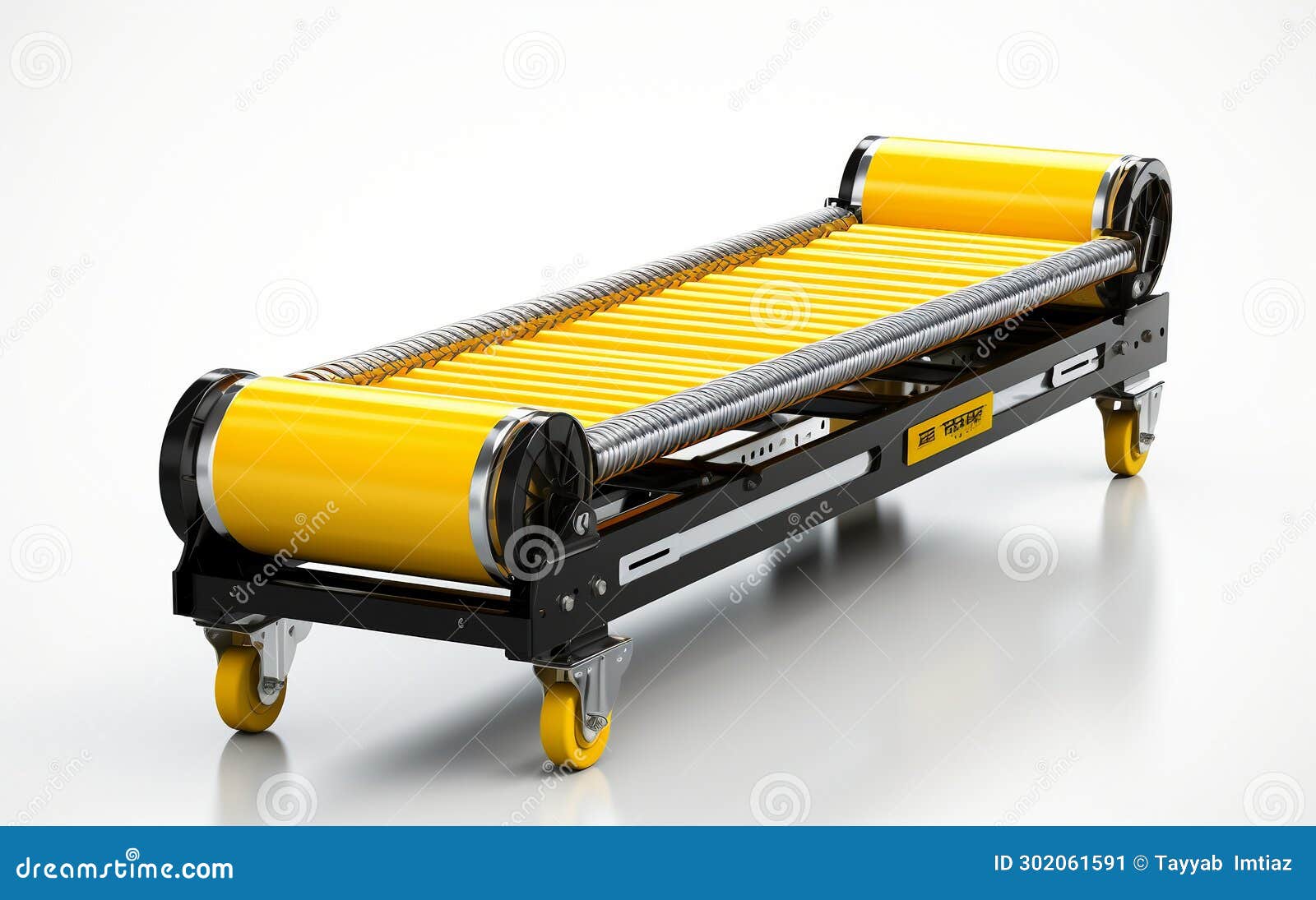 Slat Conveyor Isolated On Transparent Background . Royalty-Free Stock ...