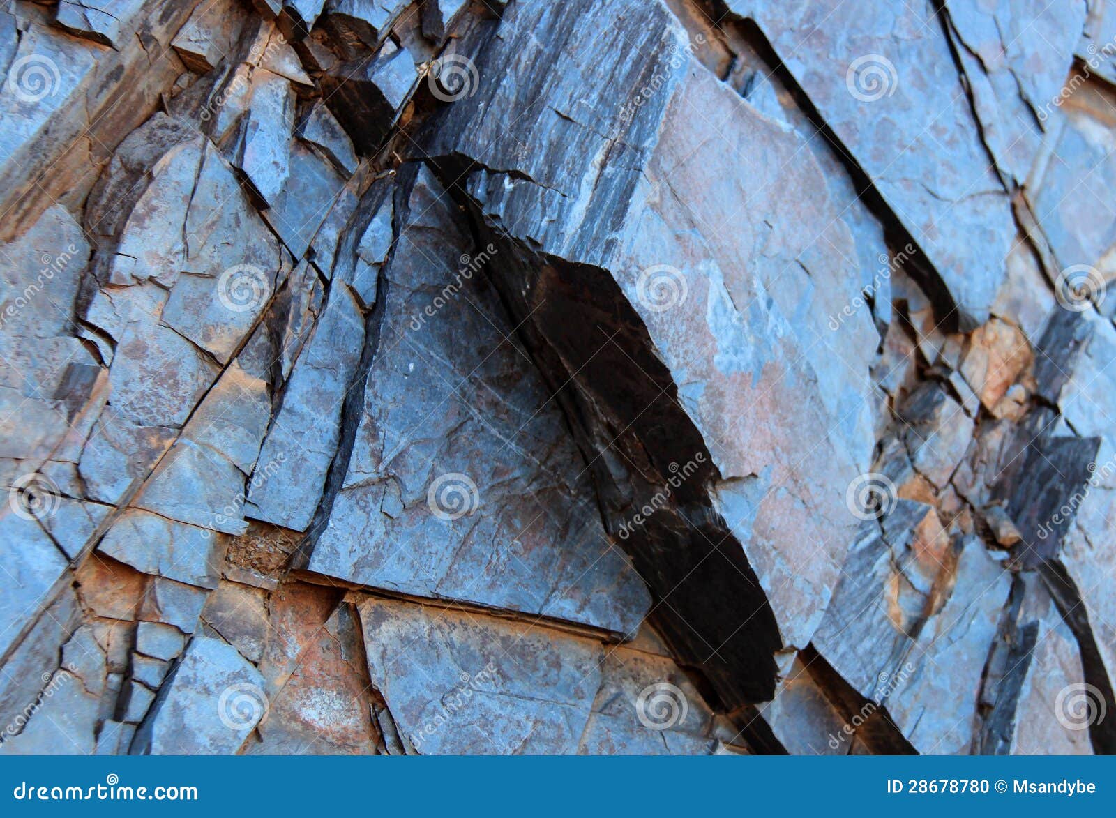 Slate stock photo. Image of stone, blue, texture, rock - 28678780