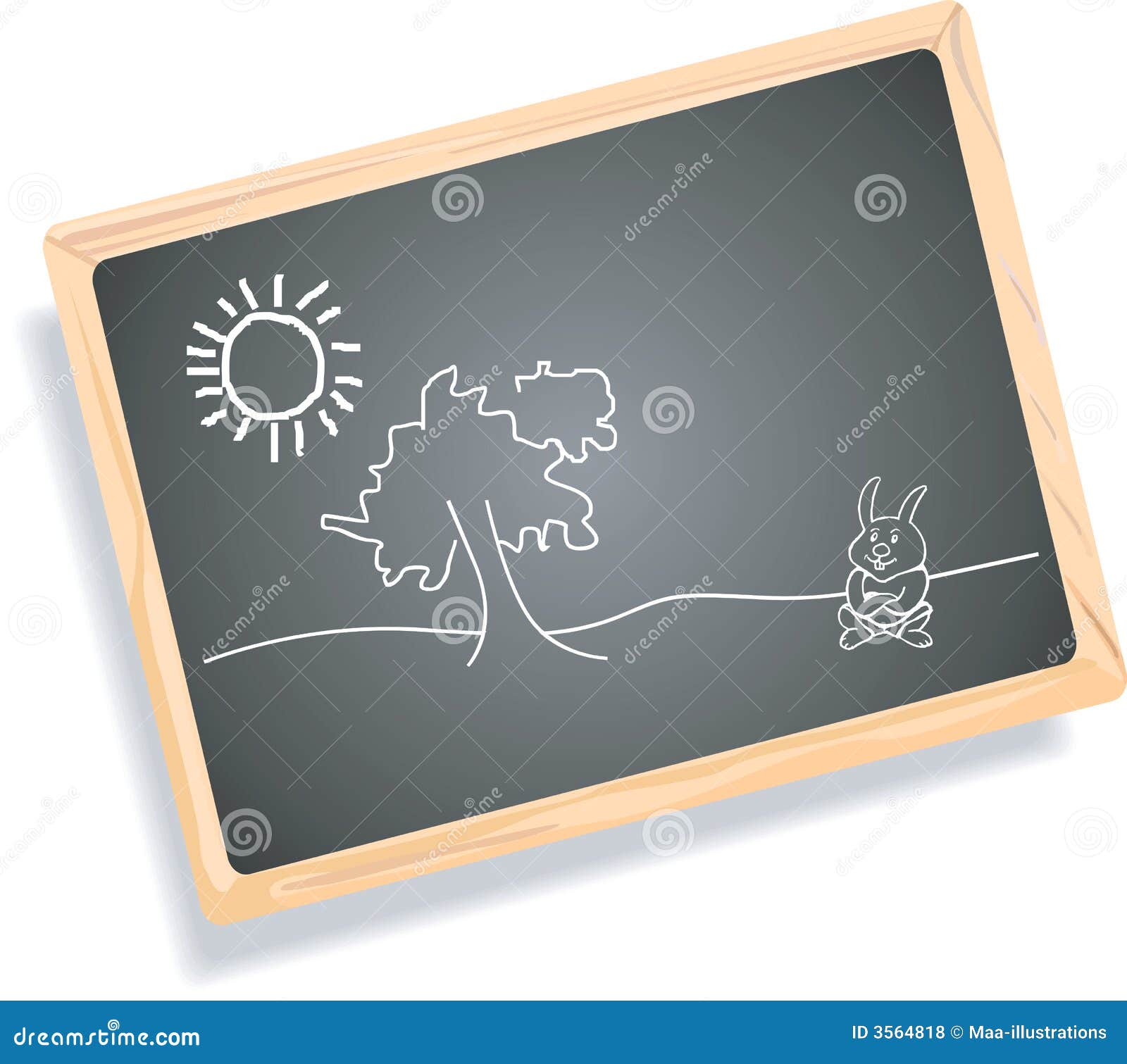 Slate stock vector. Illustration of report, scenery, supplies - 3564818
