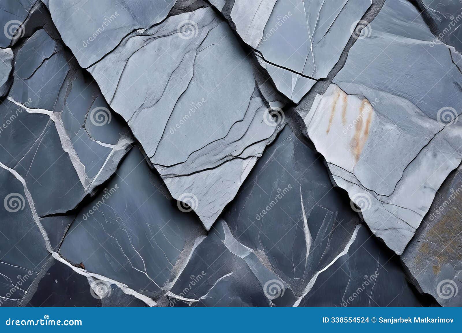 Slate Cleavage a Close Up of Slate Showing Its Fine Grained Text Stock ...