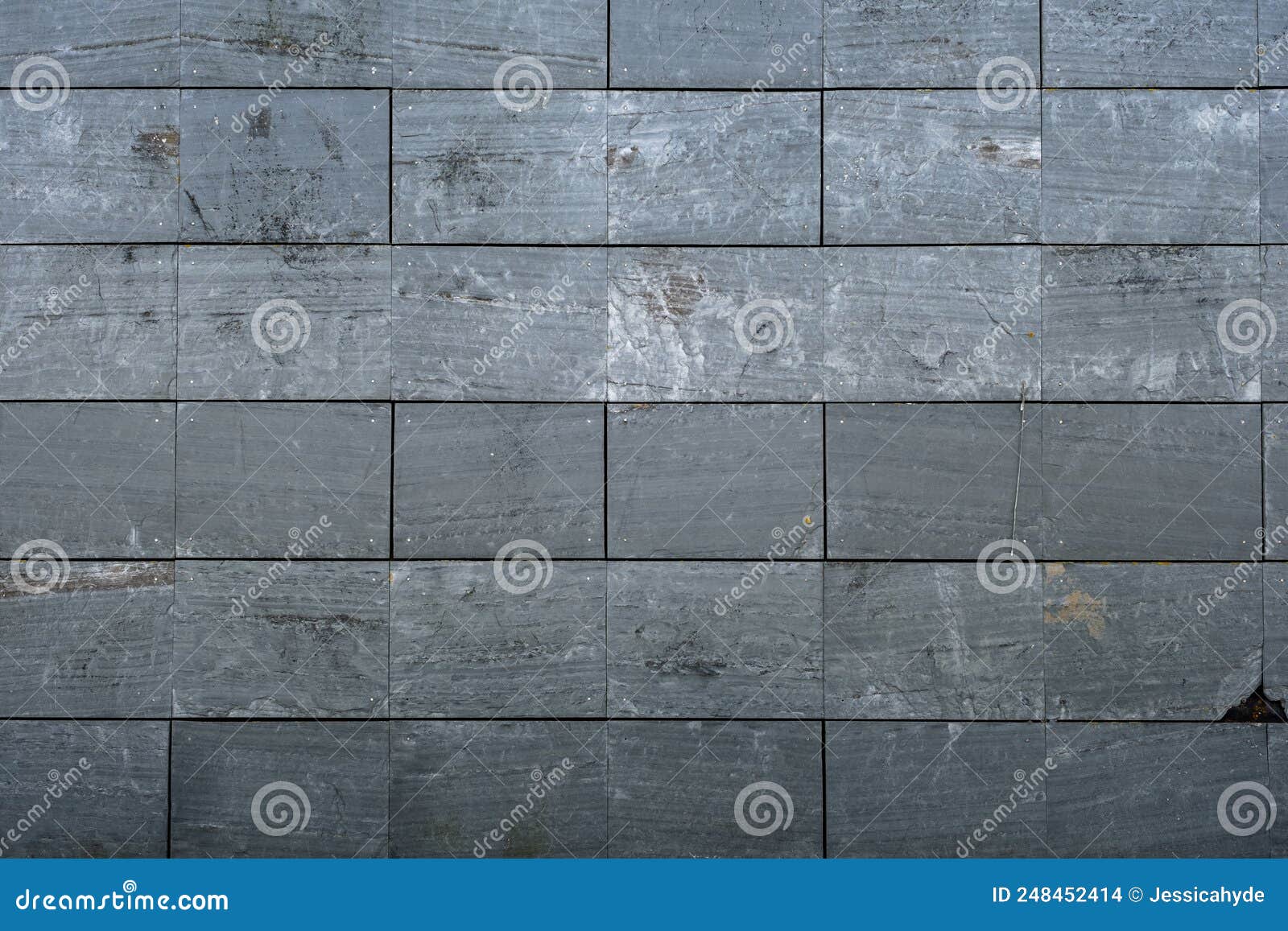 Slate Effect Porceliain Tiles Wall Cladding Stock Photo - Image of ...
