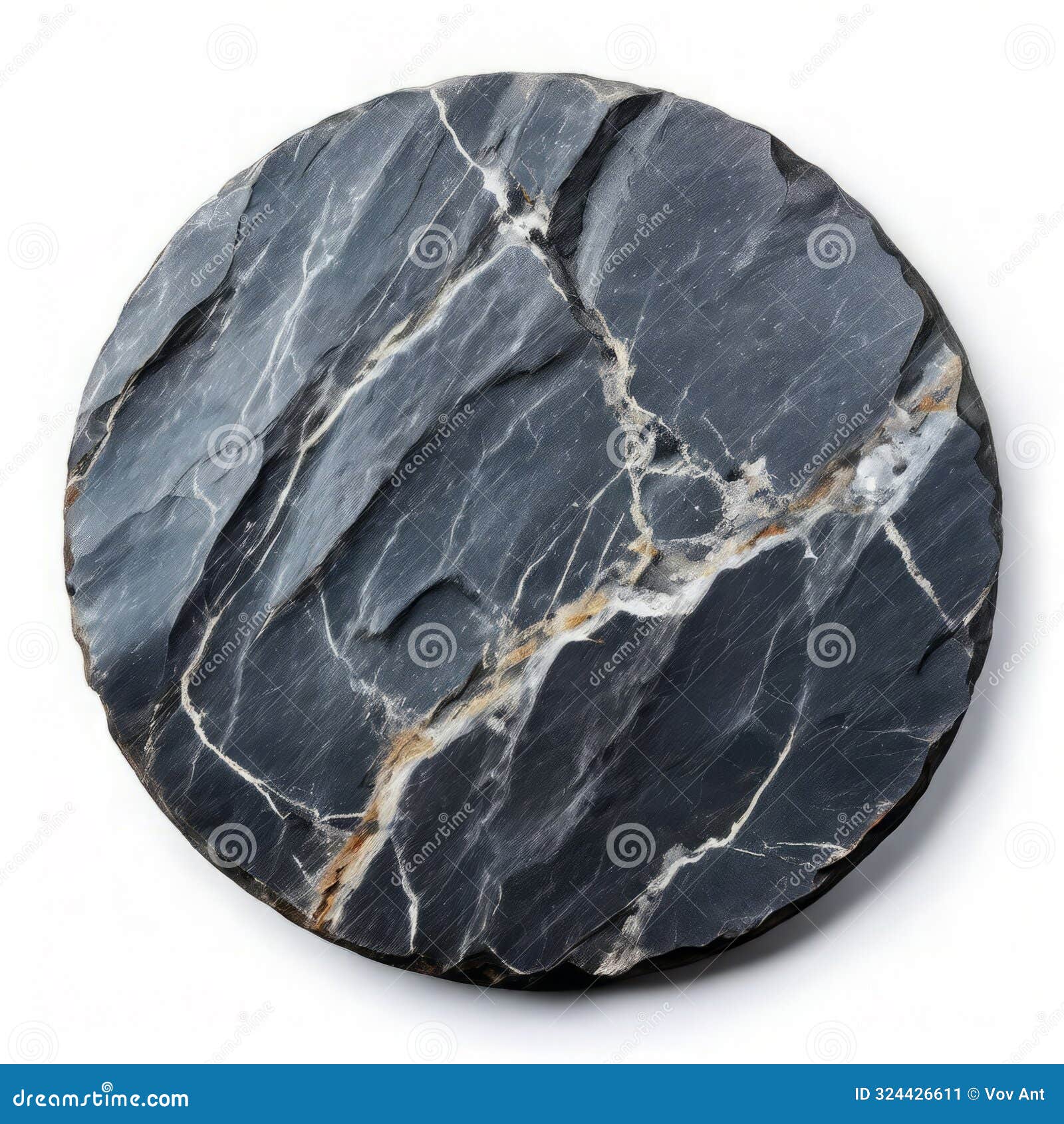 Slate A Fine Grained Metamorphic Rock That Splits Easily Into T Royalty ...