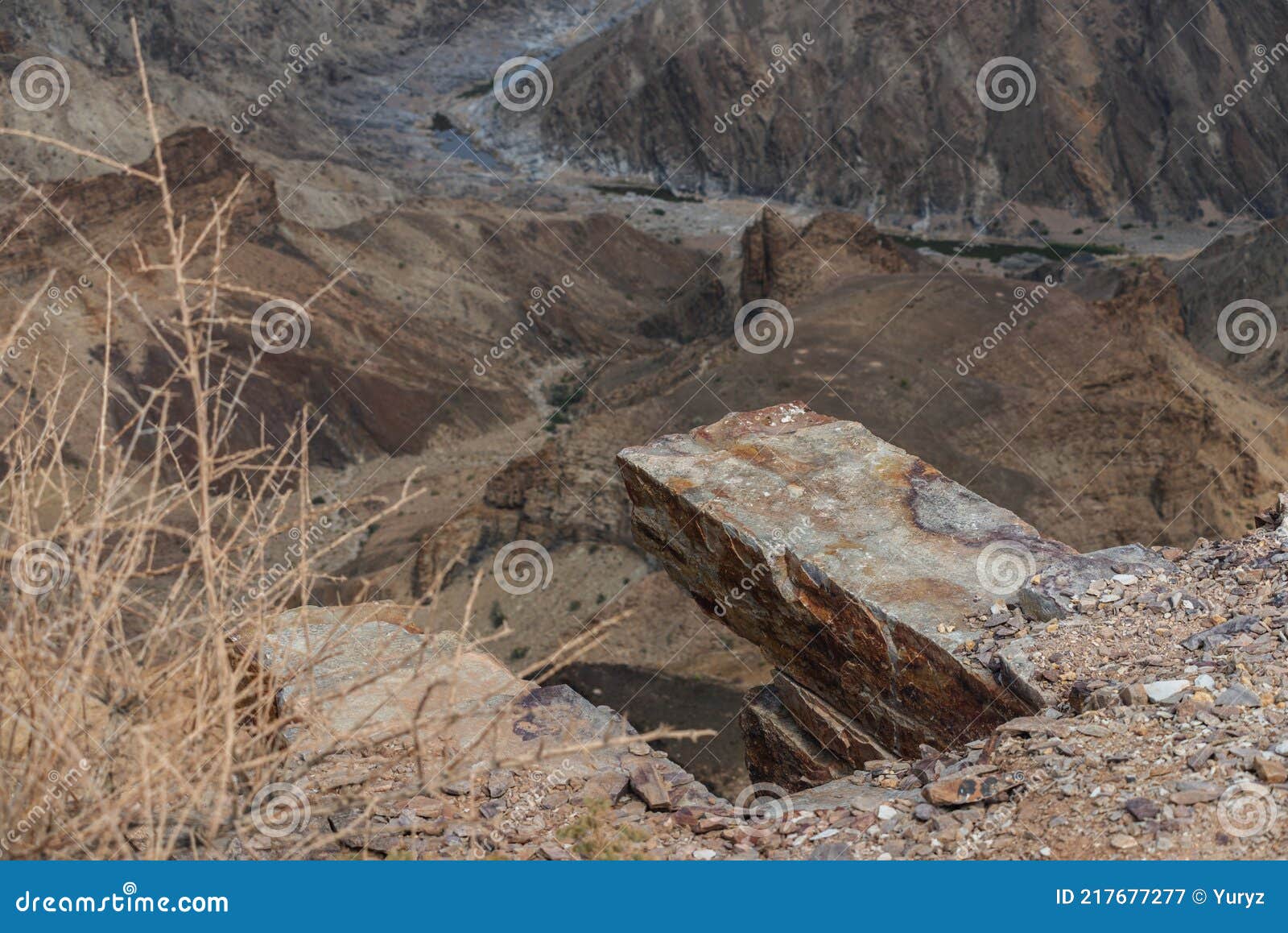 Slate rock cliff stock image. Image of high, travel - 217677277