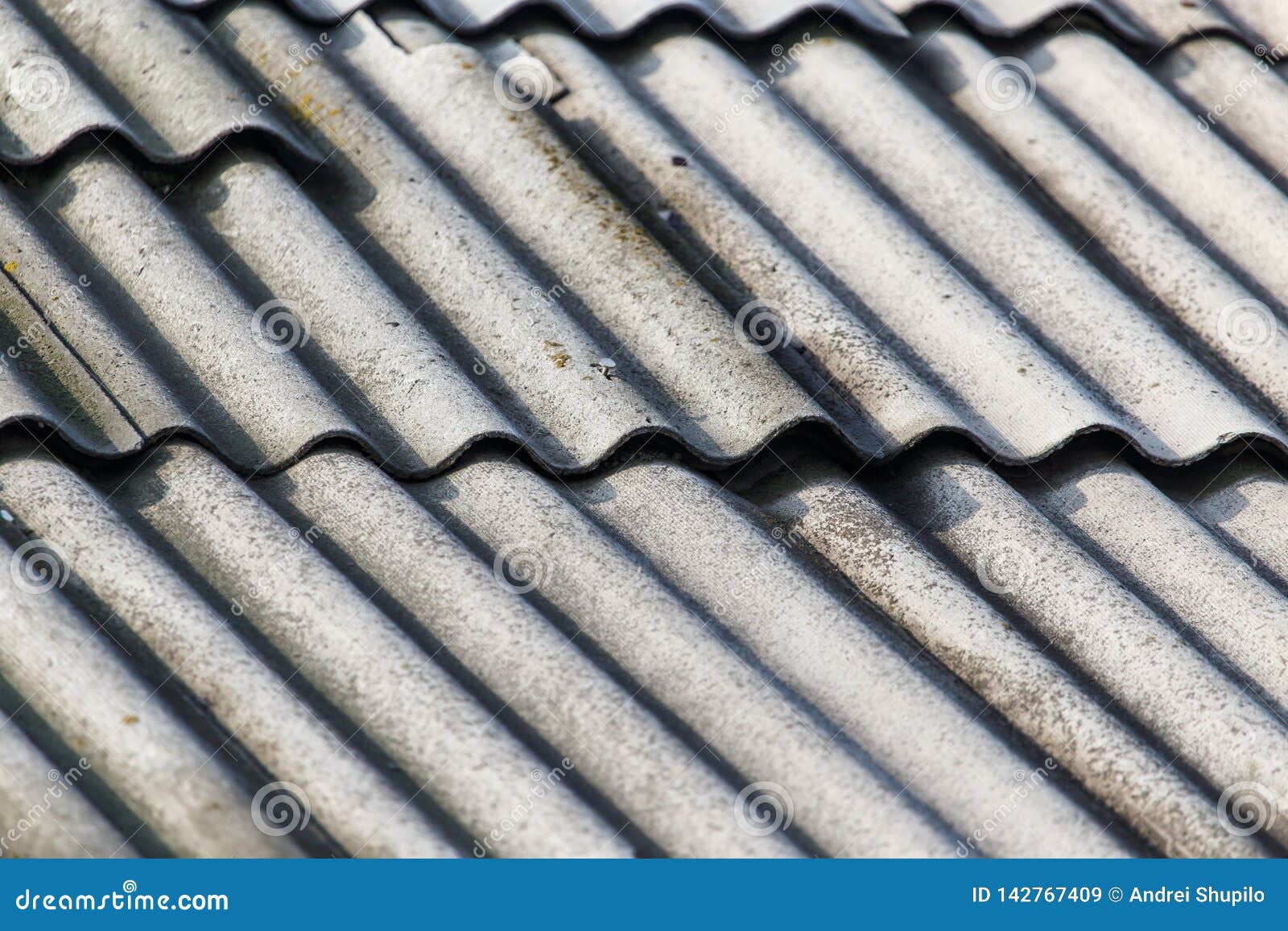 Slate Roof of the House As an Abstract Background Stock Image - Image ...