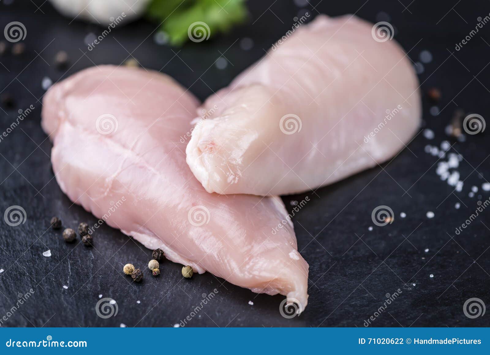 Slate Slab with Fresh Chicken Meat Stock Photo - Image of tasty ...