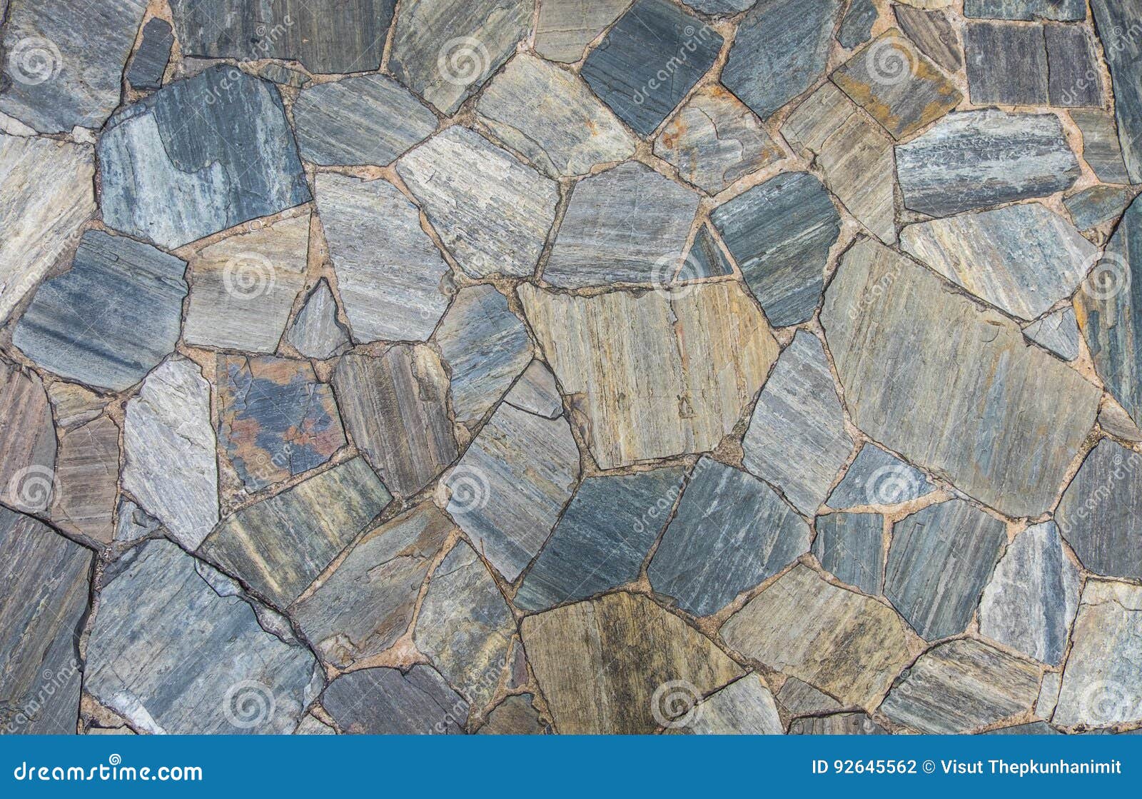 Slate stone pattern. stock photo. Image of pavement, concrete - 92645562