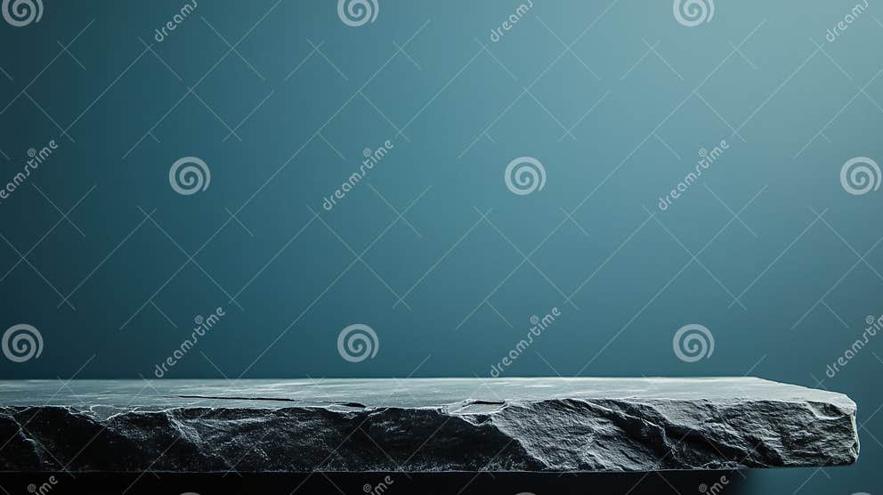 Slate Stone Surface with Smooth Gradient Background Stock Photo - Image ...