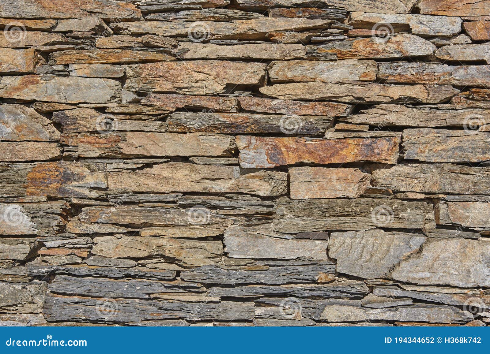 Slate Stone Textured Wall Background. Construction Material Stock Photo ...