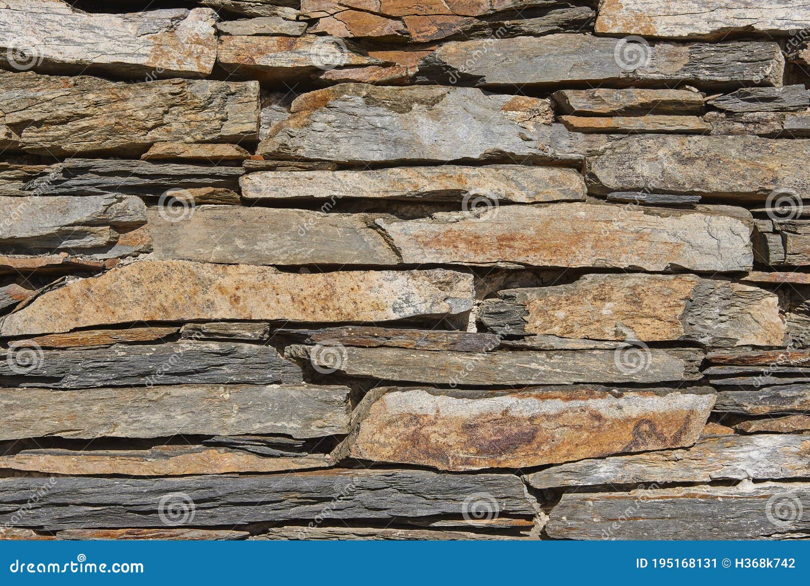 Slate Stone Textured Wall Background. Construction Material Stock Image ...