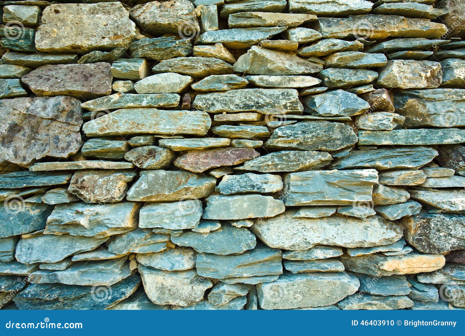 Slate stone wall stock photo. Image of rough, fortress - 46403910
