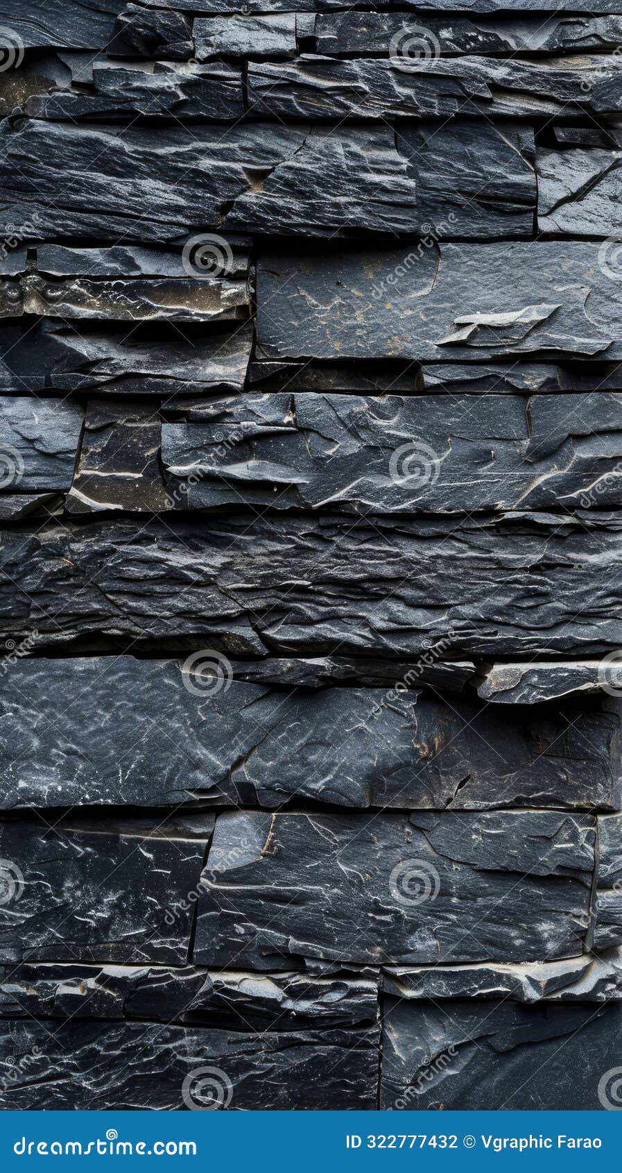 Slate Stone Wall Texture, Close-up. Natural Building Material Concept ...
