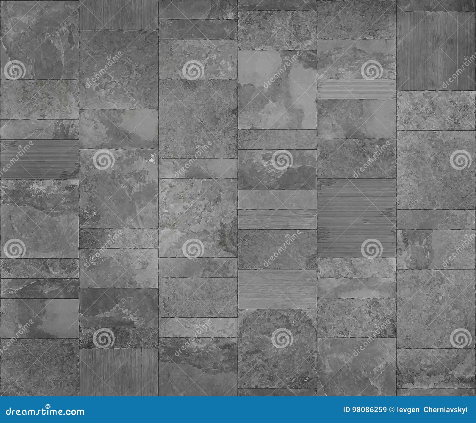 Slate Tile Seamless Texture, Vector Graphic | CartoonDealer.com #98352873