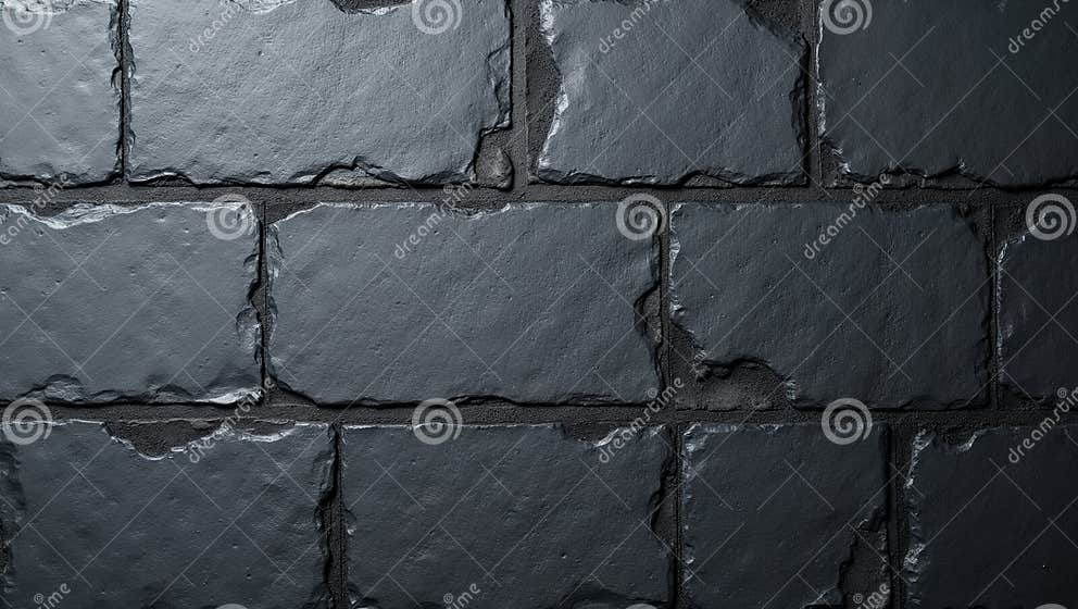 Slate Tile Texture with Rough Edges and Deep Gray Hues Stock ...