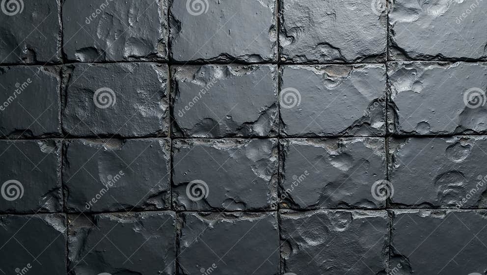 Slate Tile Texture with Rough Edges and Deep Gray Hues Stock ...
