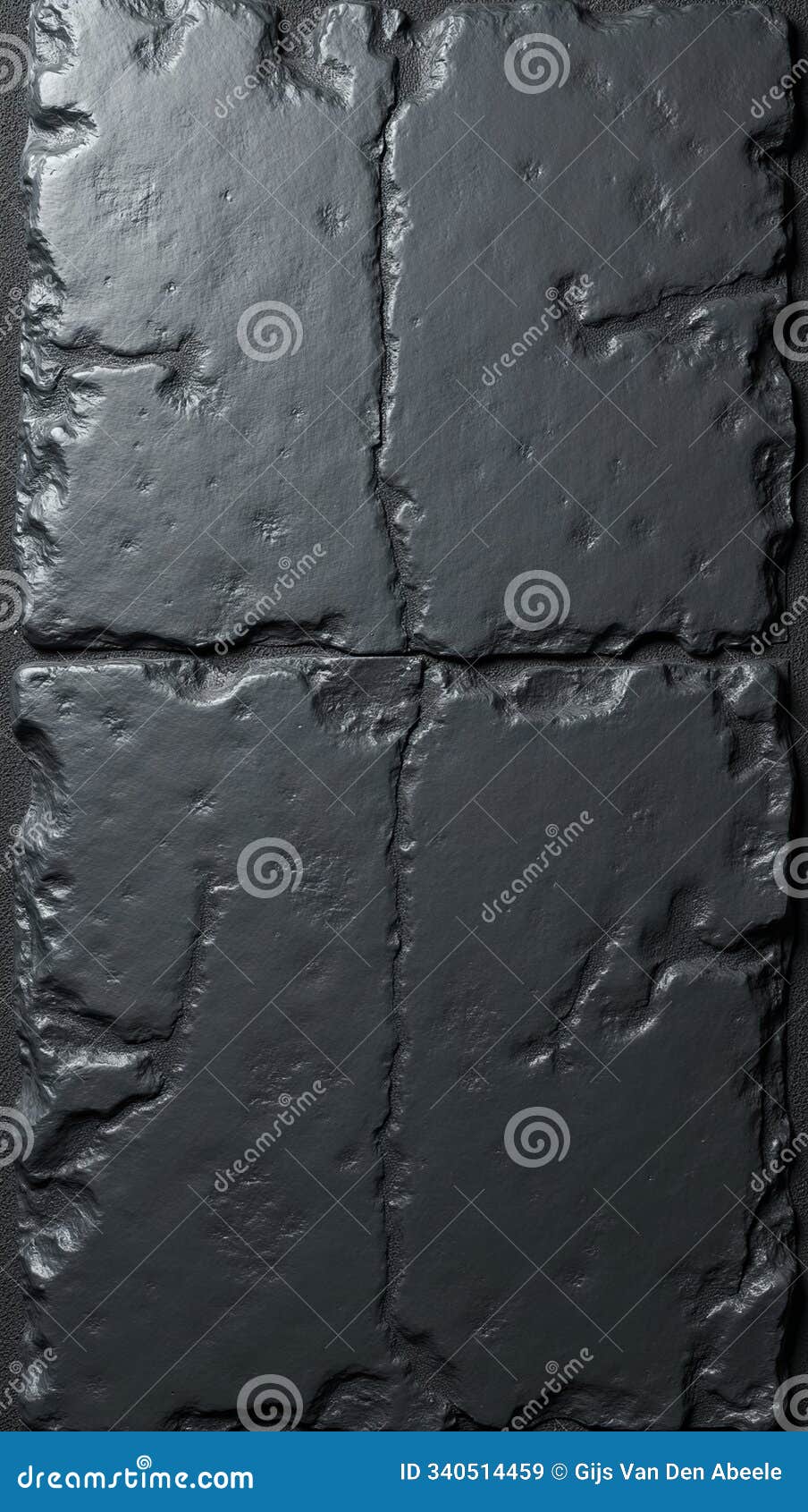 Slate Tile Texture with Rough Natural Edges and Deep Gray Tones Stock ...