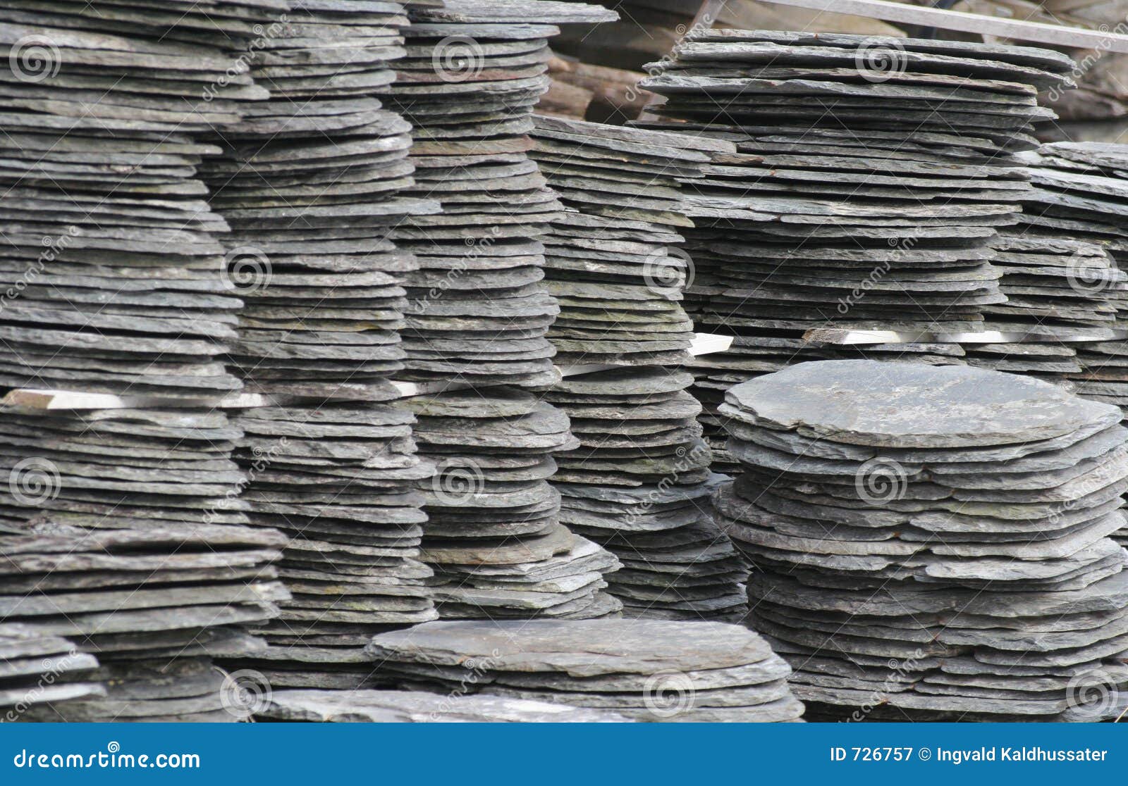 Slate tiles stock image. Image of closeup, irregular, house - 726757
