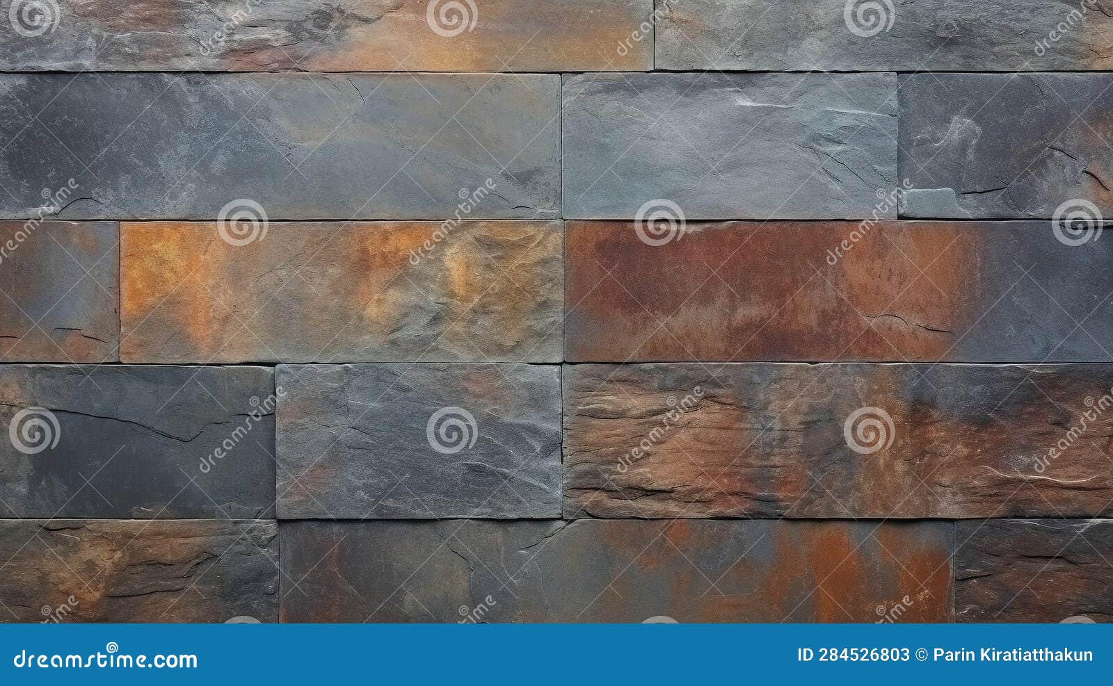 Rust Wall Landscape: Tonalist Concrete Walls With Light Bench Royalty ...